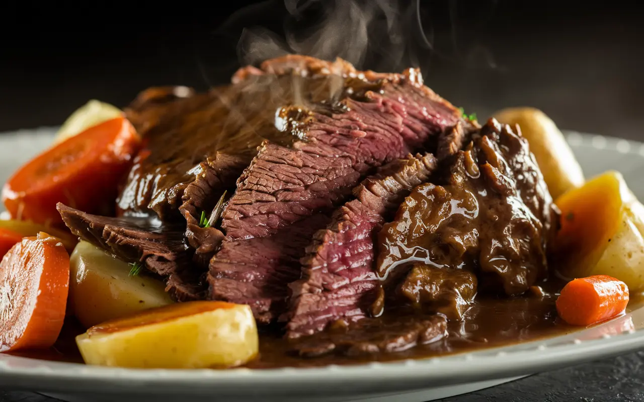 Grandma’s Slow-Cooked Pot Roast Recipe